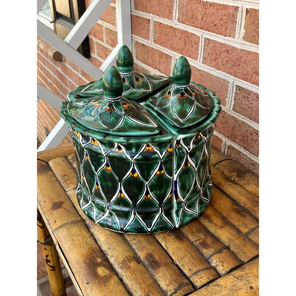 Unbranded | Accents | Vintage Talavera Pottery Mexican Folk Art Peacock ...